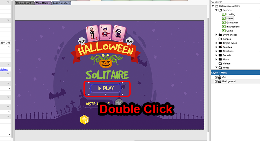 Halloween Solitaire Documentation
